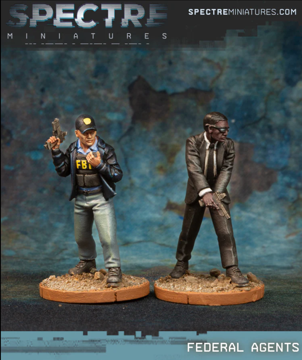 Spectre Miniatures - Federal Agents – Black Site Studios