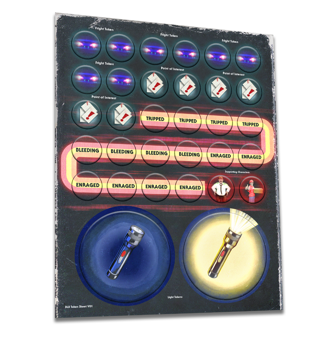 Don't Look Back - Token Sheet – Black Site Studios