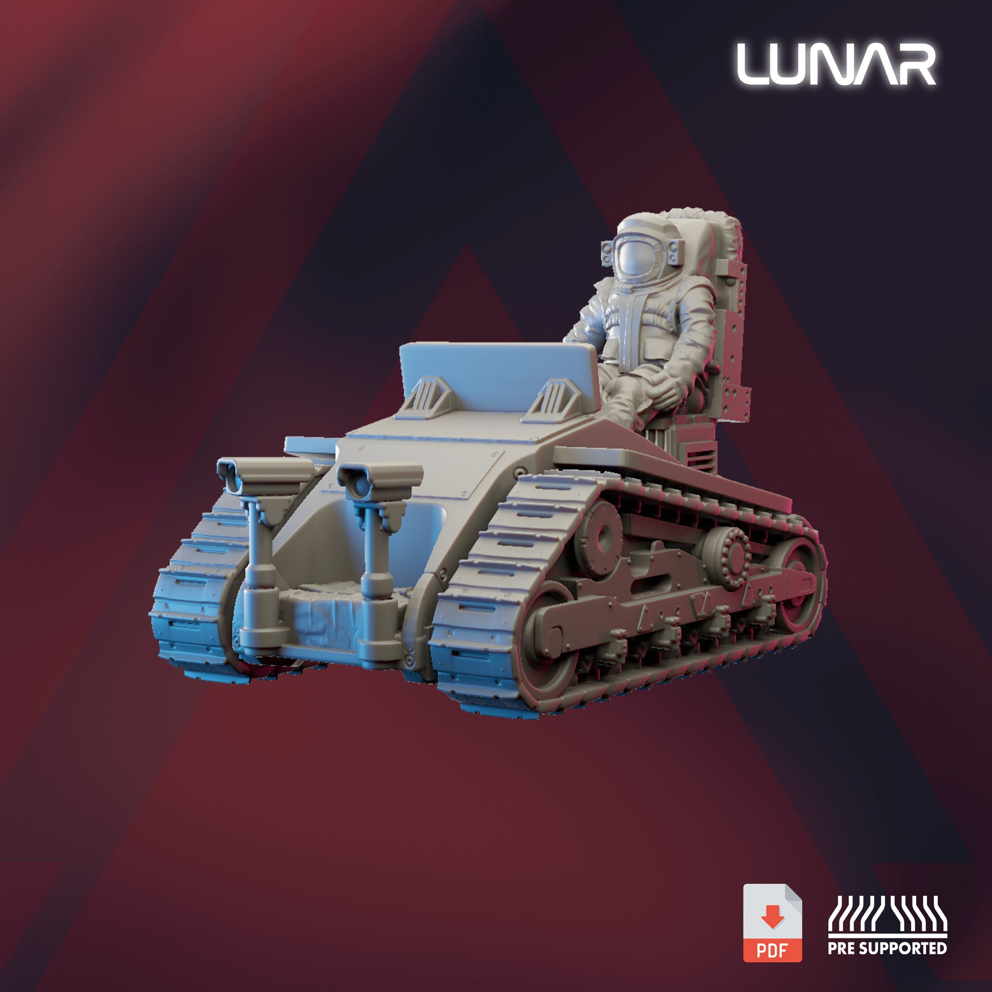 Lunar - Annacott Steel Construction Rover - DIGITAL STL – Black Site ...