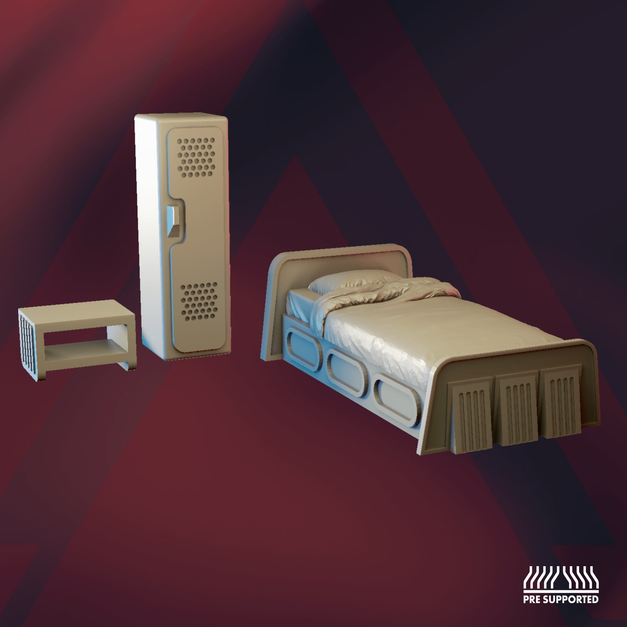 A.R.K Bedroom Set – Black Site Studios