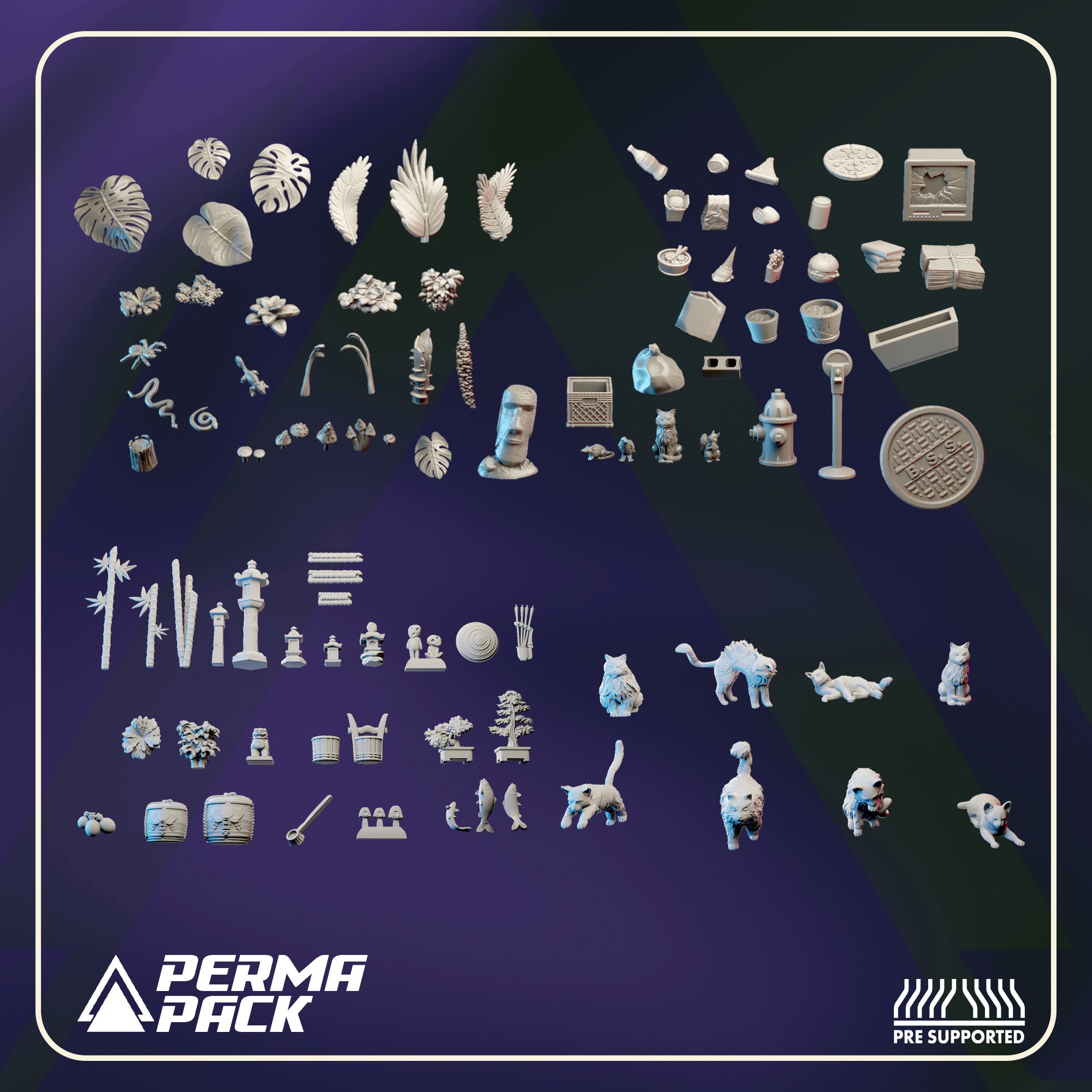 Basing Mega Pack - DIGITAL STL PERMAPACK – Black Site Studios