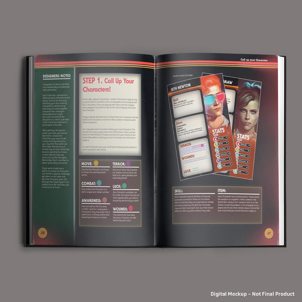 Don't Look Back - Core Rulebook - DIGITAL PDF – Black Site Studios