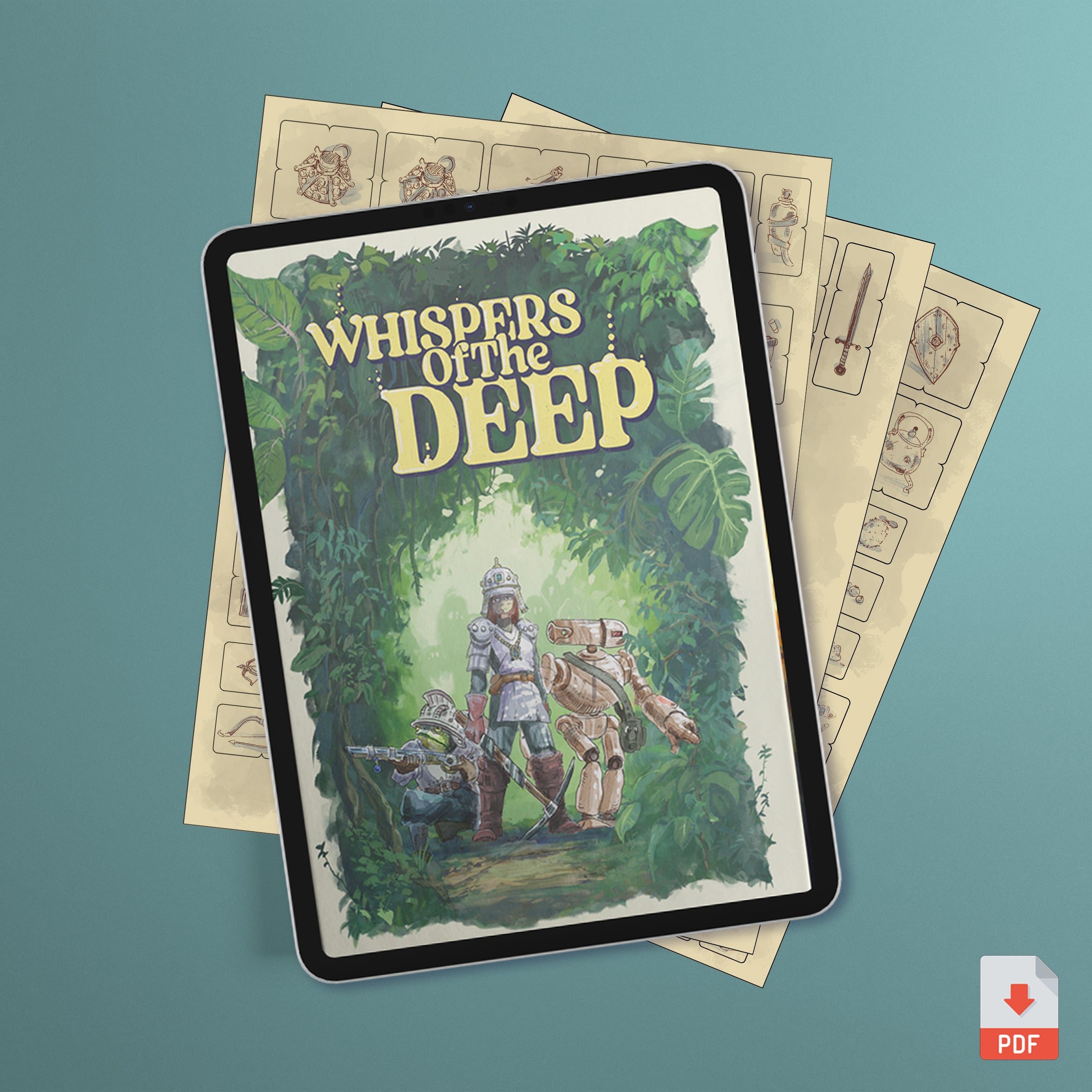 Whispers of the Deep - Core Rules - DIGITAL PDF – Black Site Studios