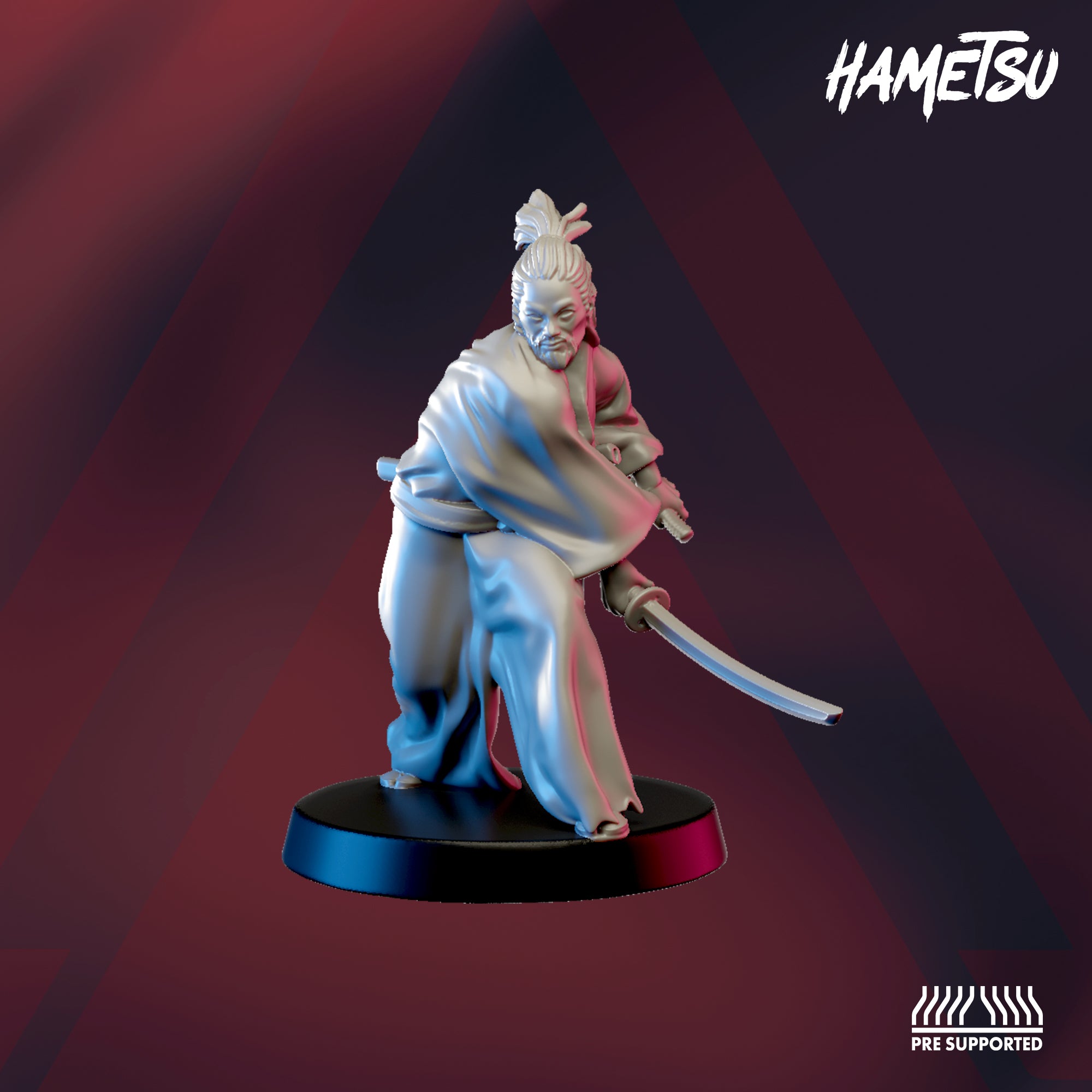 Hametsu - Musashi - DIGITAL STL – Black Site Studios