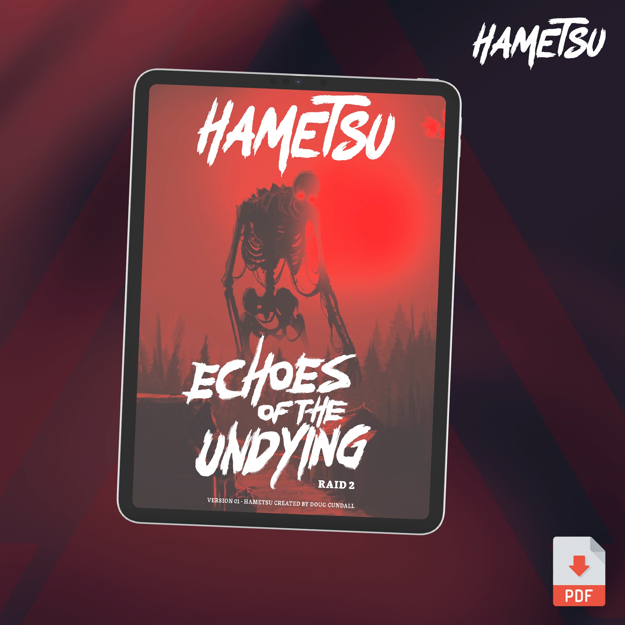Hametsu Raid 2 - Echoes of the Undying - Free Raid PDF – Black Site Studios