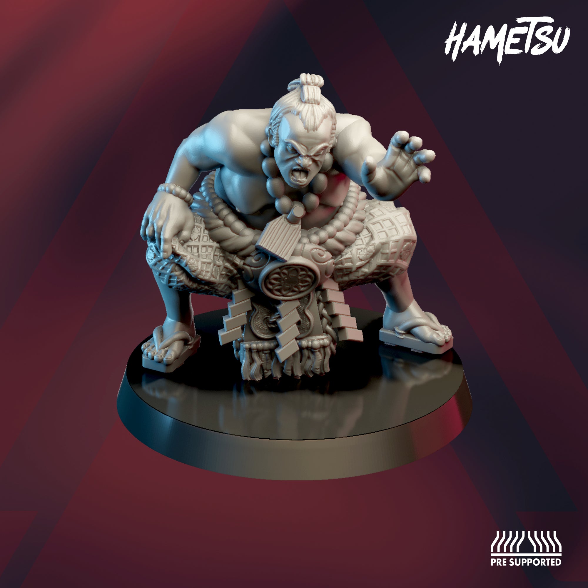 Hametsu - Sumo Alternate Sculpt - DIGITAL STL – Black Site Studios