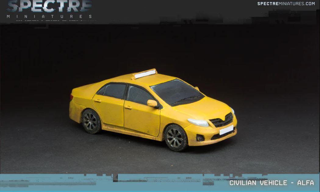 Spectre Miniatures - CIVILIAN VEHICLE - ALFA – Black Site Studios