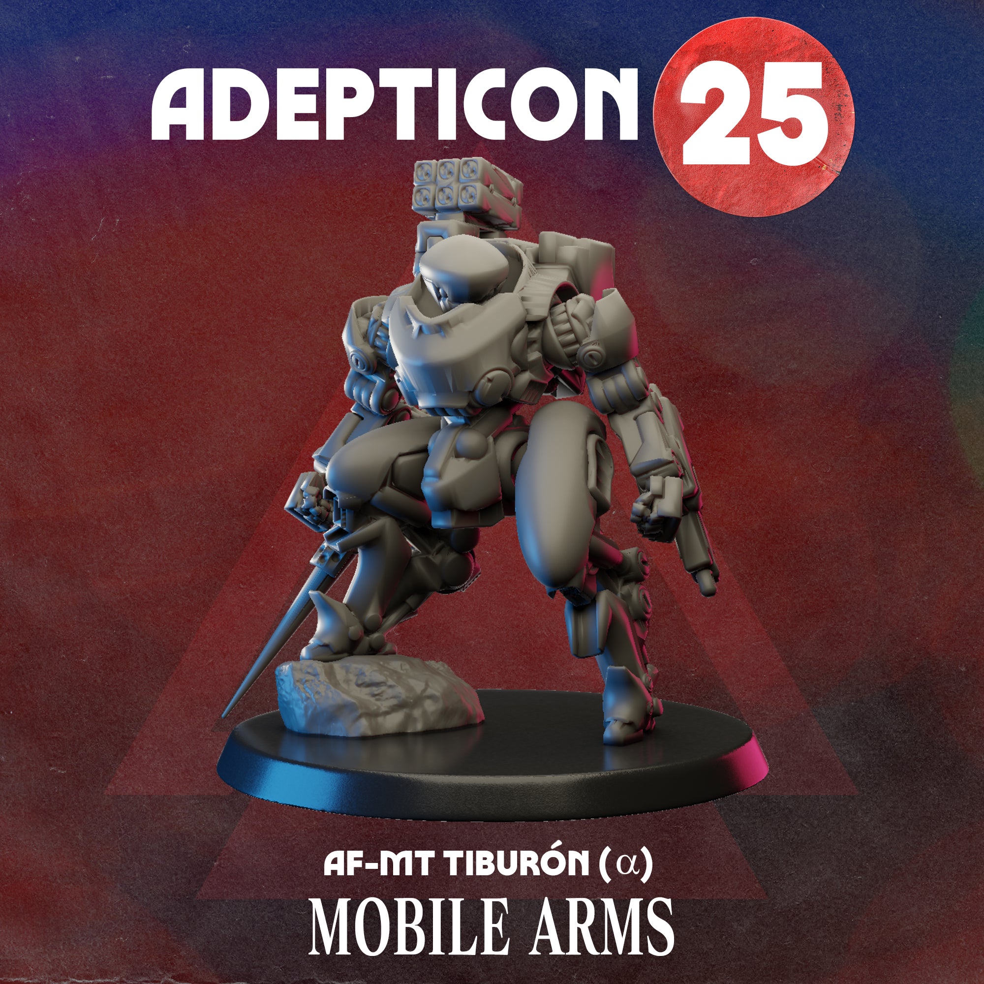 AF-MT Tiburón - Medium Frame - Adepticon 2025 Miniature – Black Site ...
