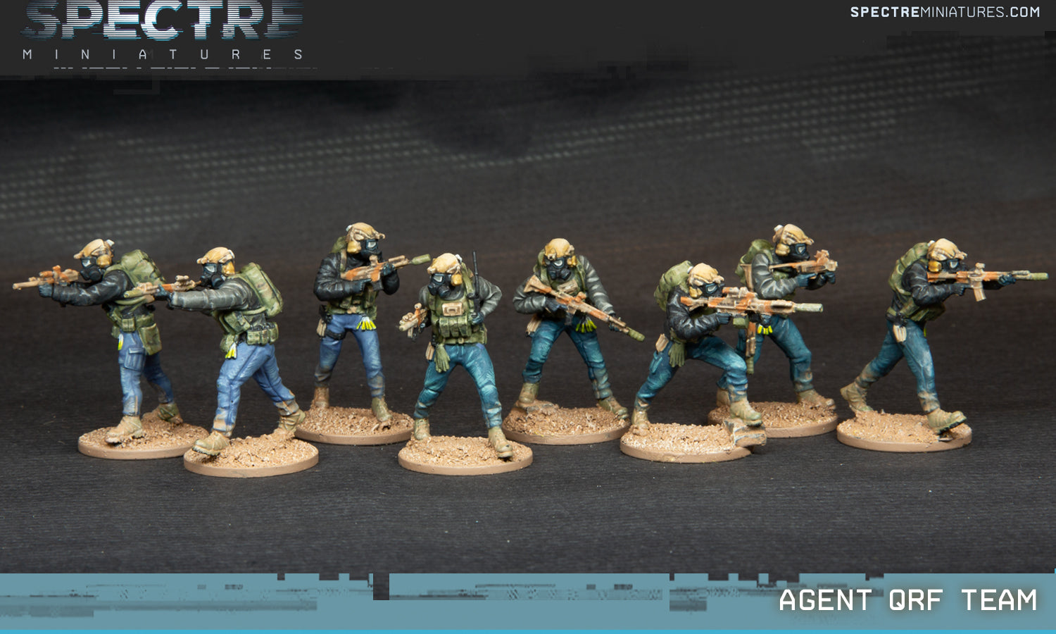 Spectre Miniatures - Agent QRF Team – Black Site Studios