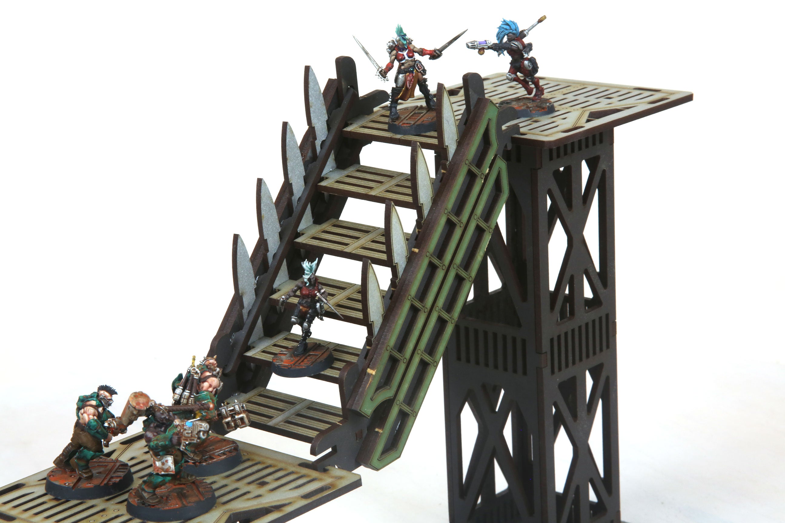 Hive Construct Articulated Stairs – Black Site Studios